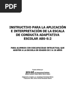 GARS-3S Ficha Técnica y Descripción | PDF | Espectro autista | Validez (Estadísticas)