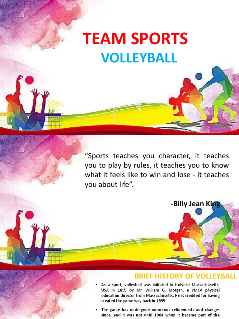 Pe4 Volleyball Brief History | PDF