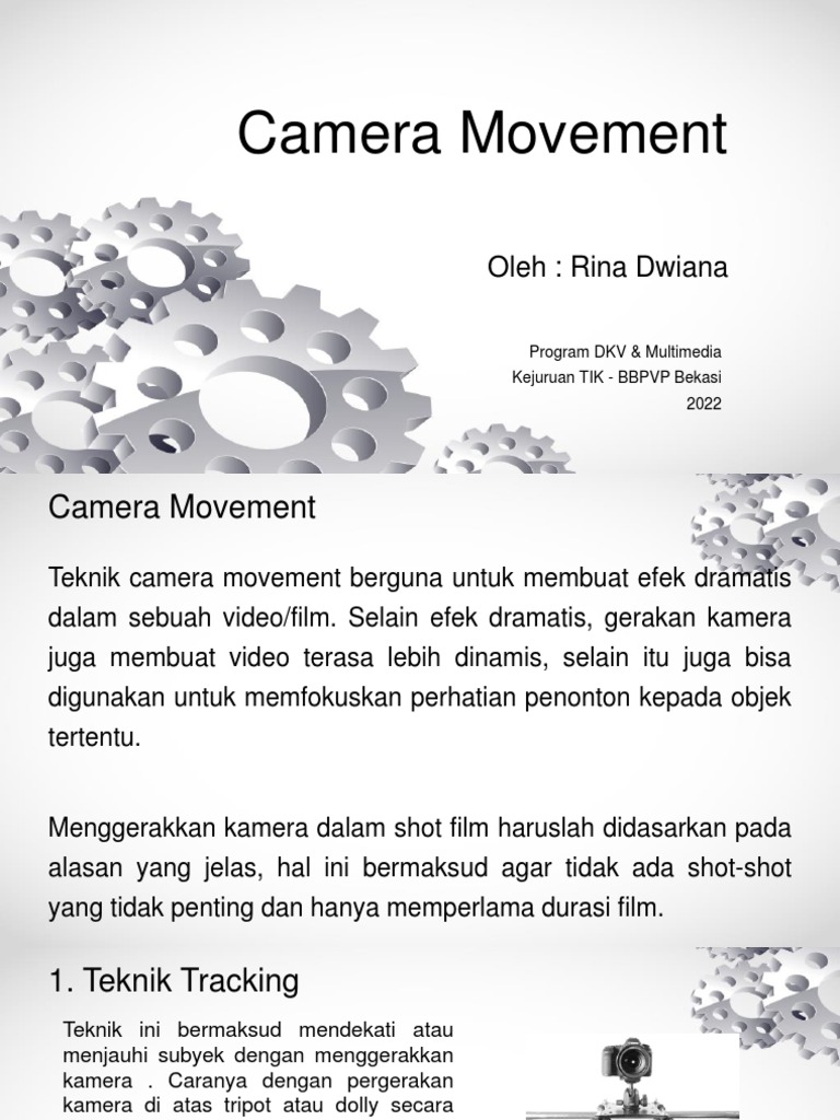 Camera Movement PDF | PDF
