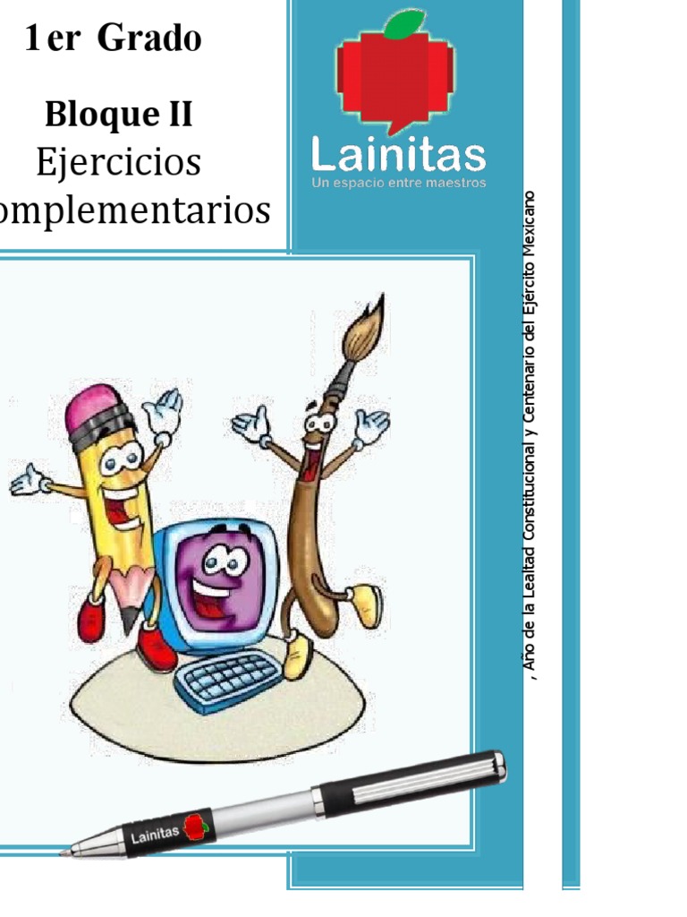 Cuadernillo Ejercicios Complementarios Segundo Bimestre | PDF