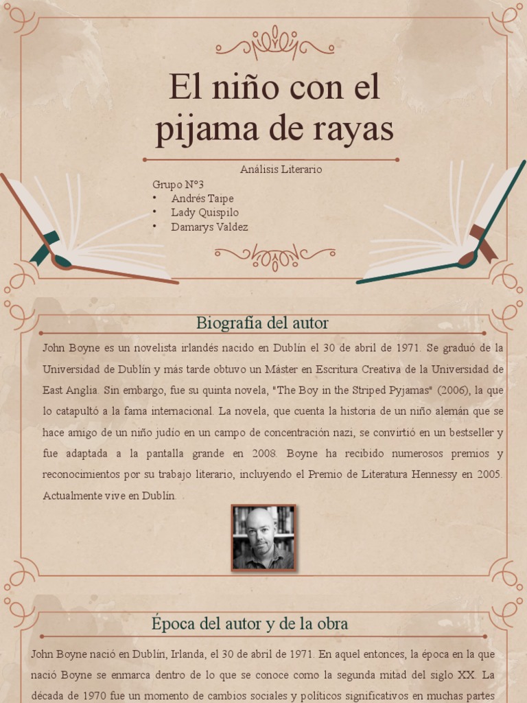 El Niño Con El Pijama de Rayas | PDF