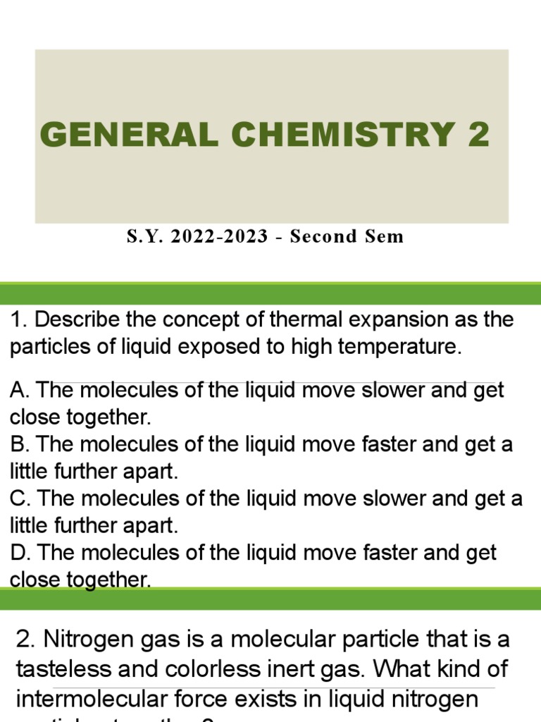 CHEM2-QUIZ | PDF