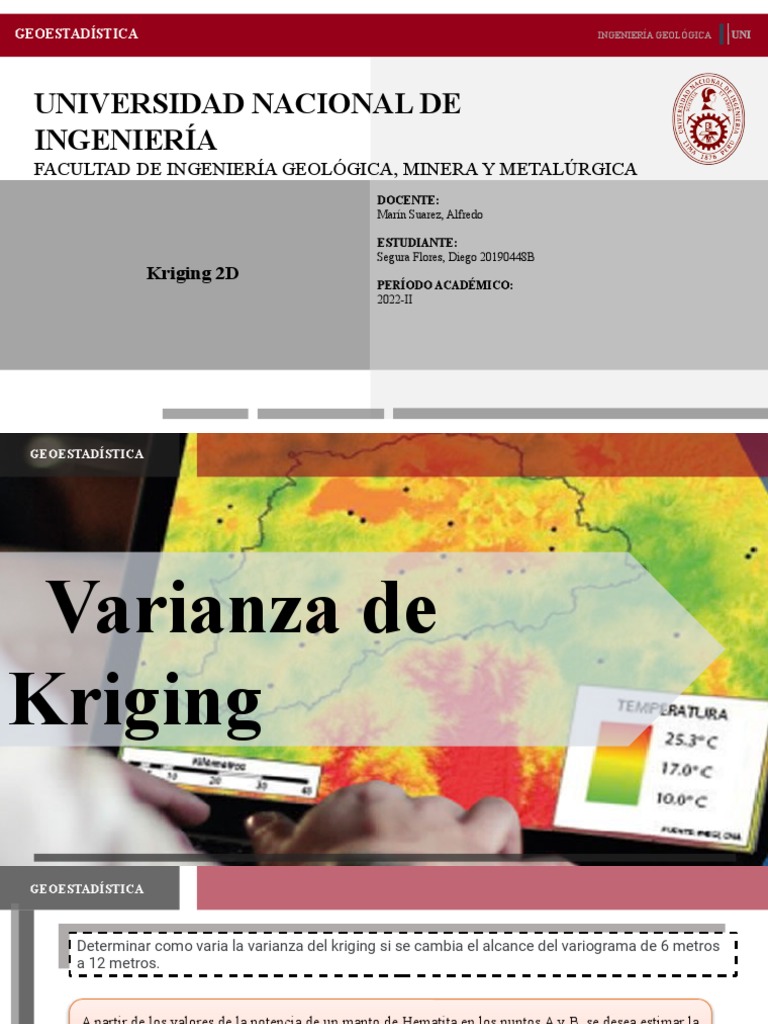 Kriging 2D | PDF