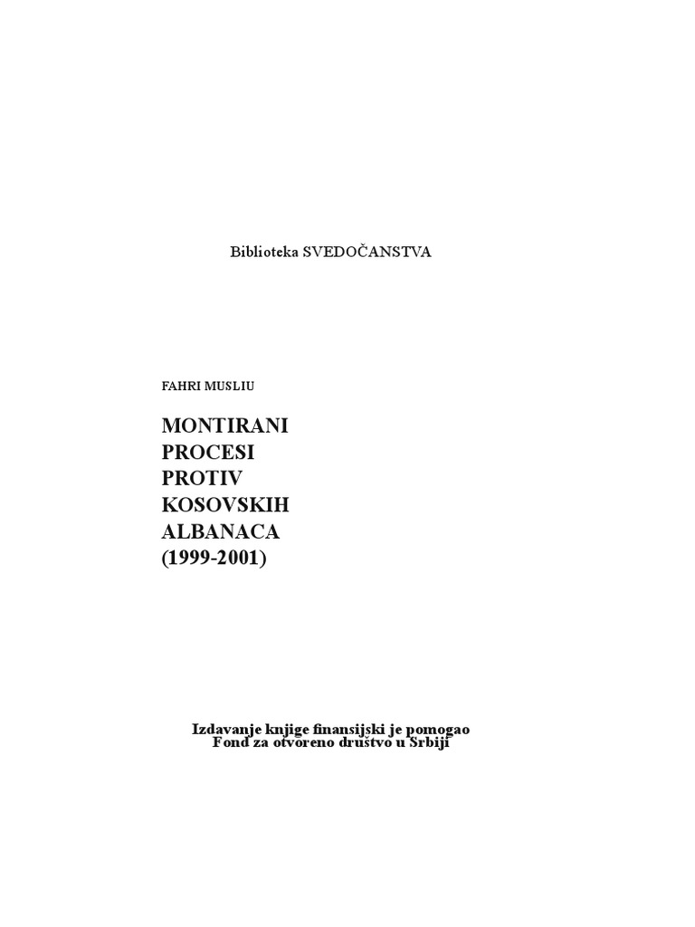 Svedocanstva 29 PDF | PDF