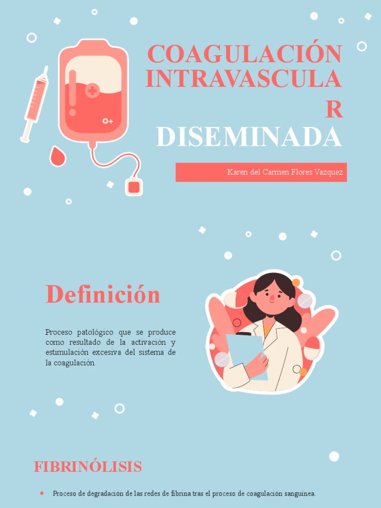 Coagulacion Intravascular Diseminada | PDF