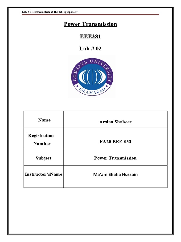 Short Transmission Line Performance Analysis | PDF | Technology ...