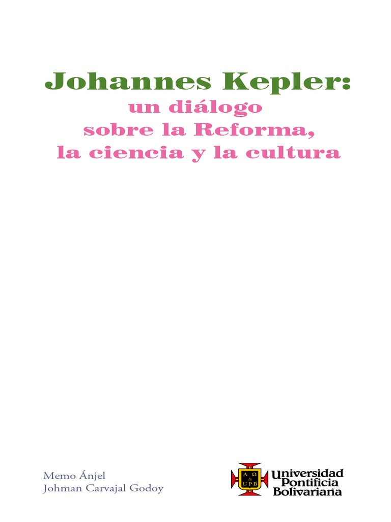 Johannes Kepler Pdf Pdf