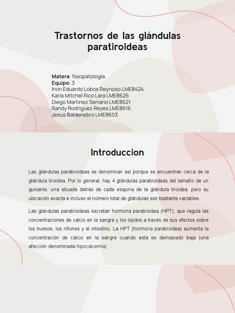 DiegoMartinez. 3D. PPT (PTH) PDF | PDF | Glándulas | Sistema endocrino