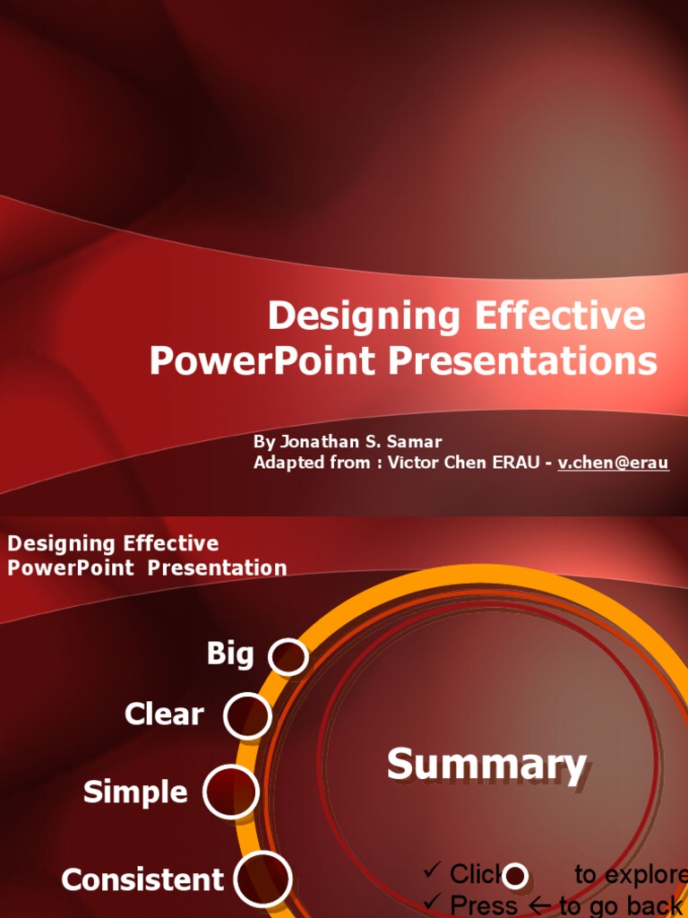 Designing Effective PowerPoint Presentation2 | PDF Designing Effective PowerPoint Presentation2 | PDF