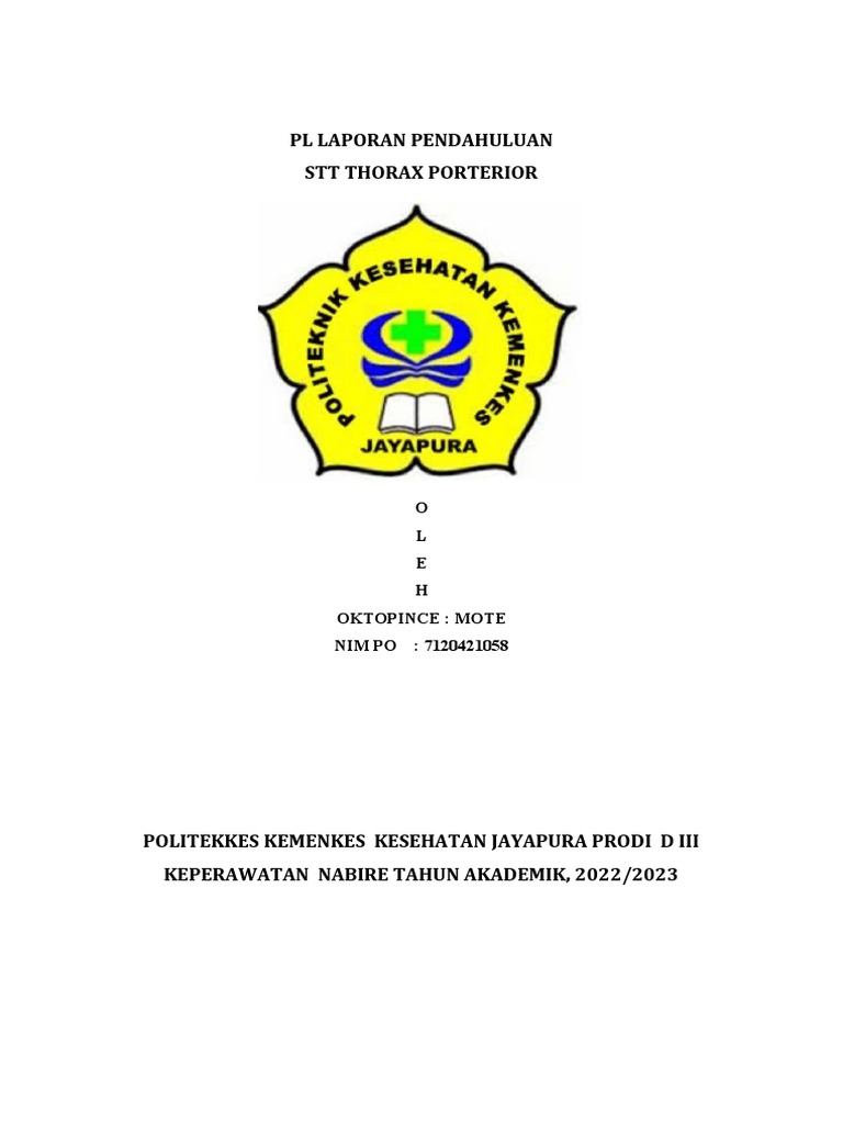 Laporan Pendahuluan STT Soft Tissue Tumo | PDF