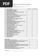 Canteen Check List | PDF | Hygiene | Hand Washing