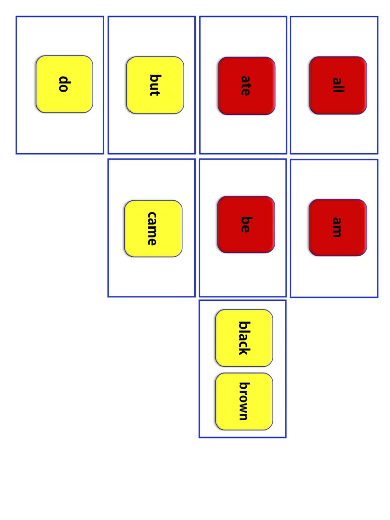Candy Land Sight Word Game Kindergarten | PDF