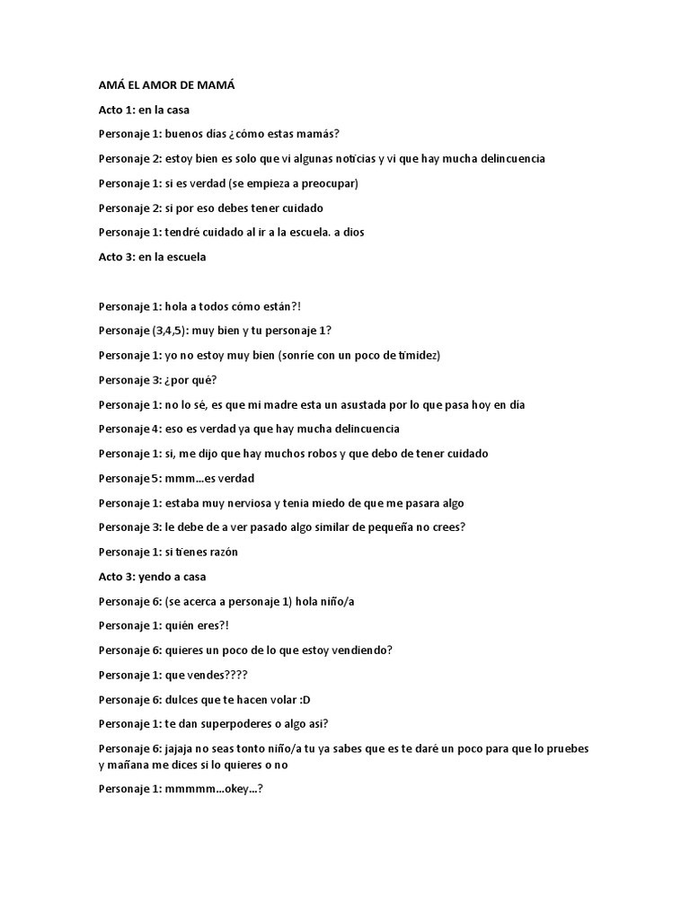 Actuación_guion | PDF