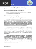 EsP10 Quarter3 Module 7 Final Final | PDF