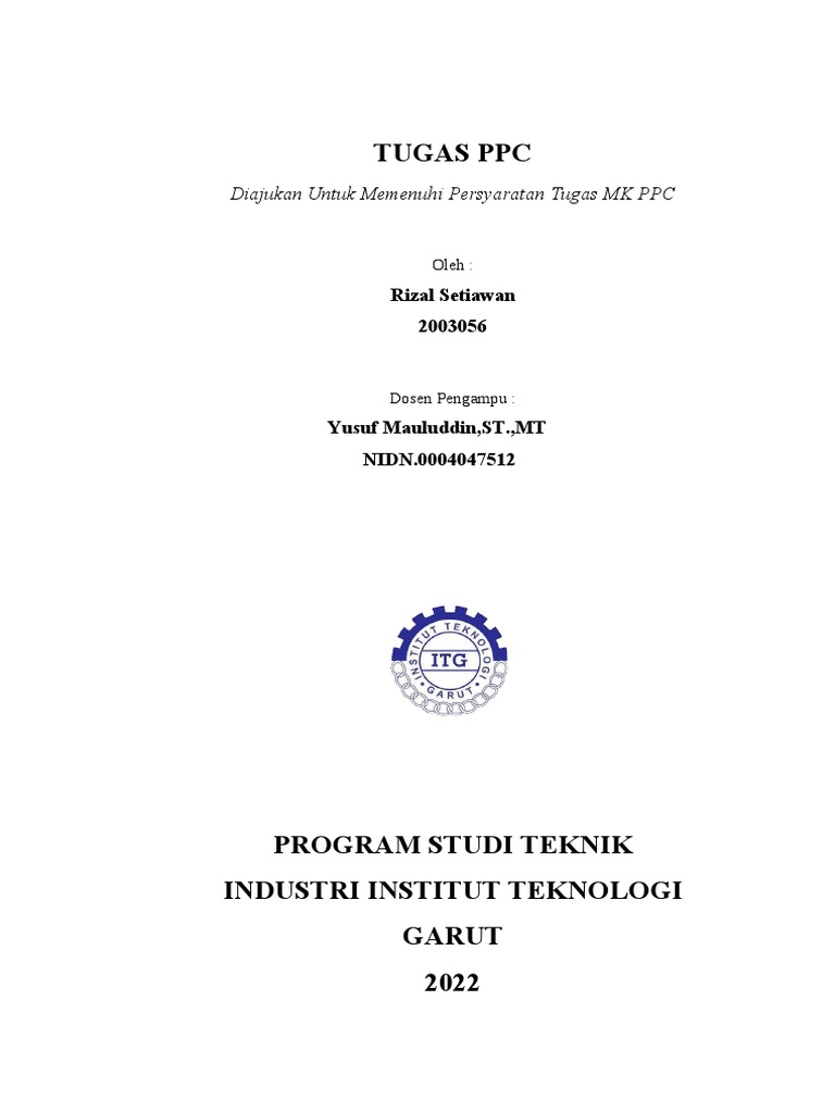 Rizal Setiawan - Tugas 2 - MK PPC | PDF