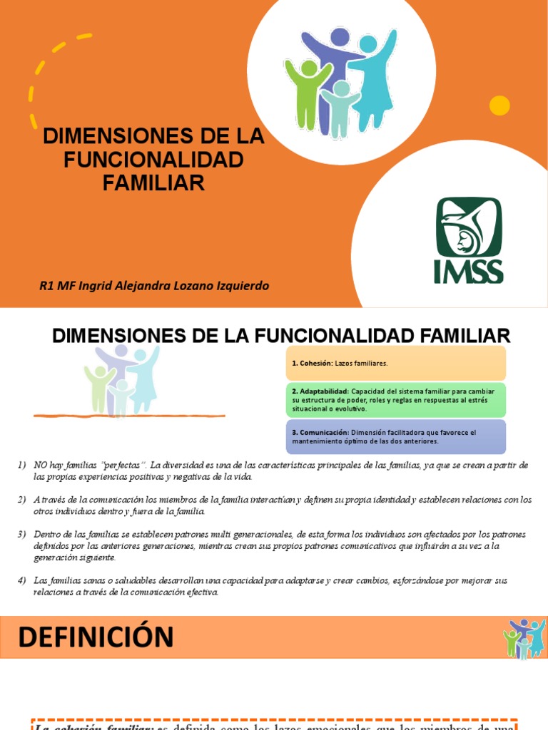 Dimensiones de La Funcionalidad Familiar | PDF | Las emociones ...
