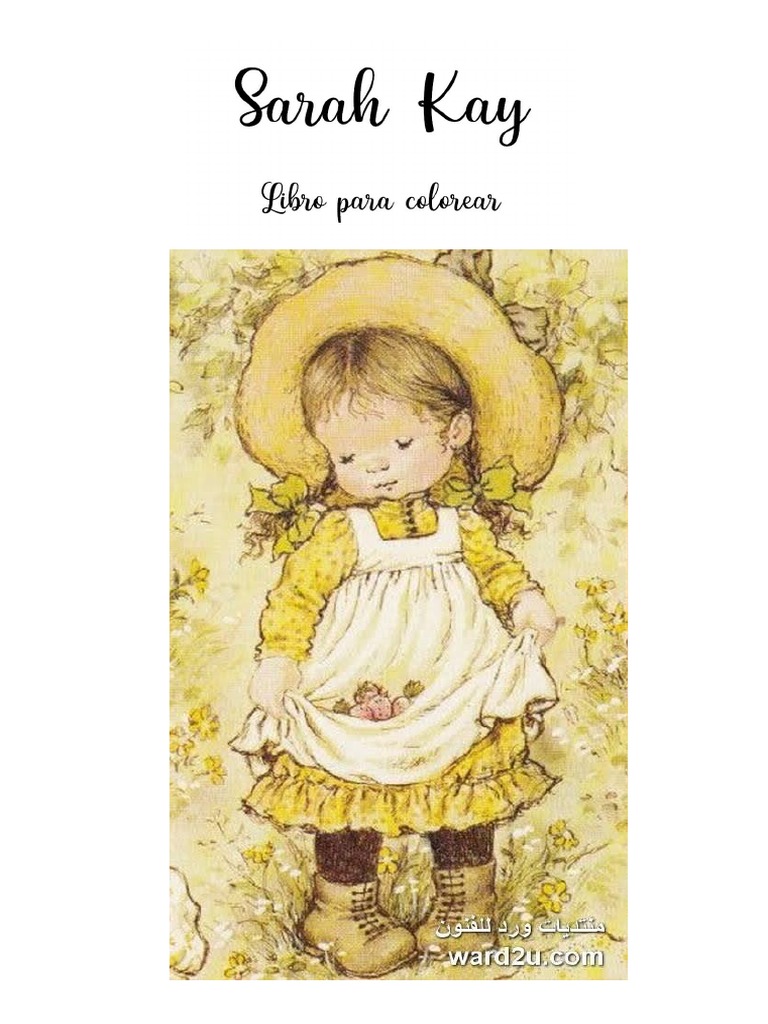Coloring Book Sarah Kay 01 | PDF