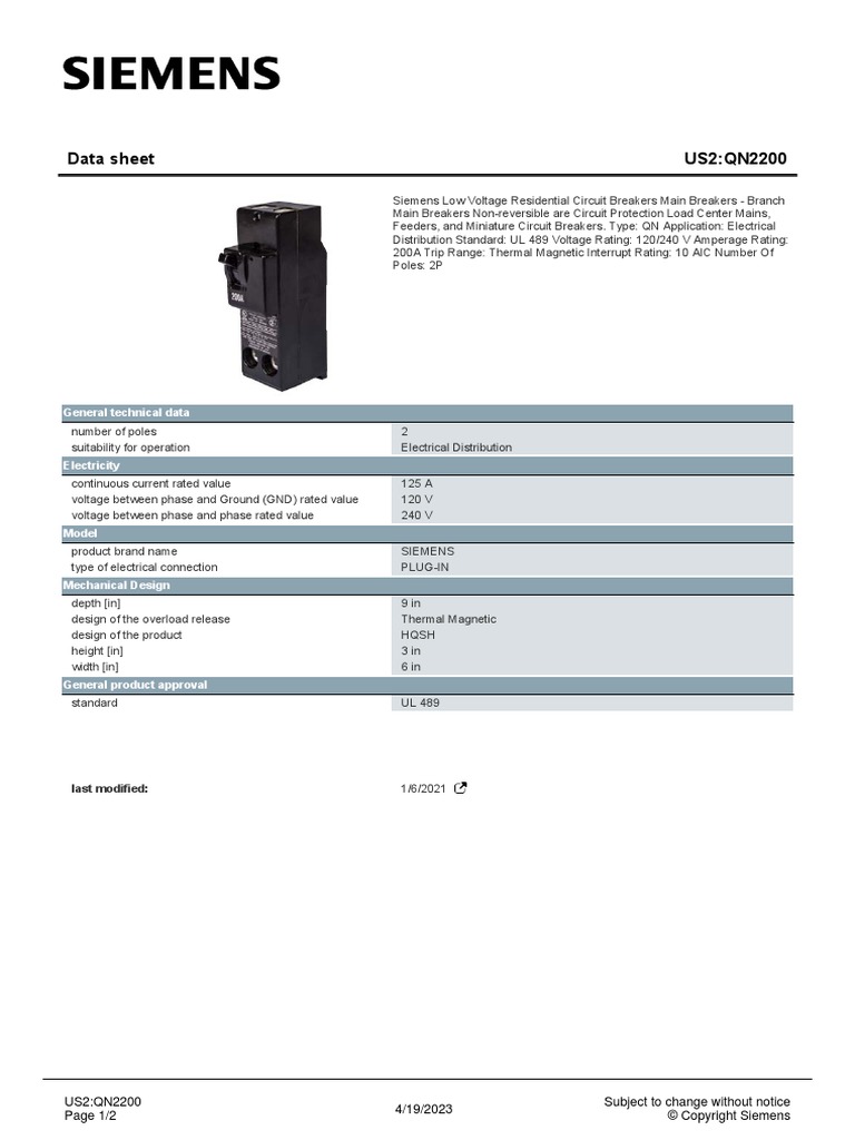 US2_QN2200_datasheet_en | PDF
