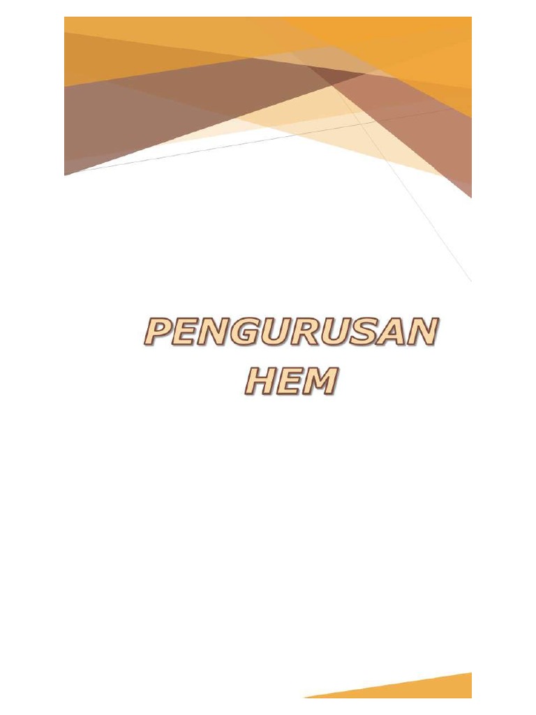 Slide10-Pengurusan Hem | PDF