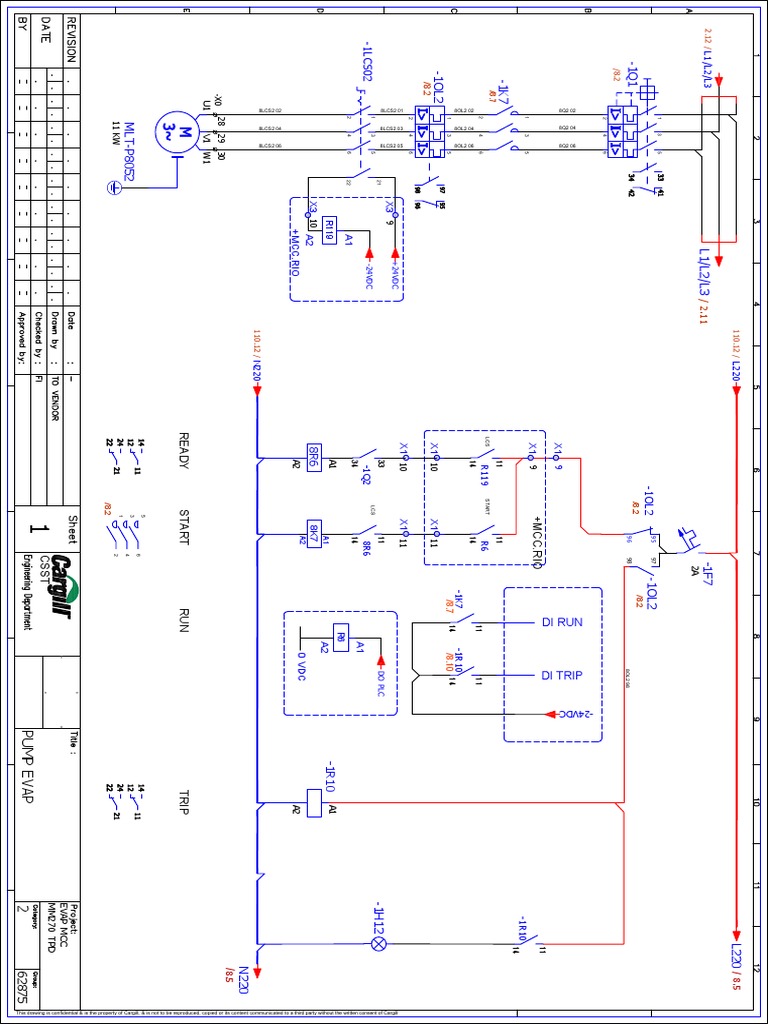 DOL Wiring 11 KW PDF | PDF
