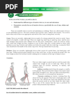3-Point Gait Description and Procedure | PDF | Health Care | Clinical ...
