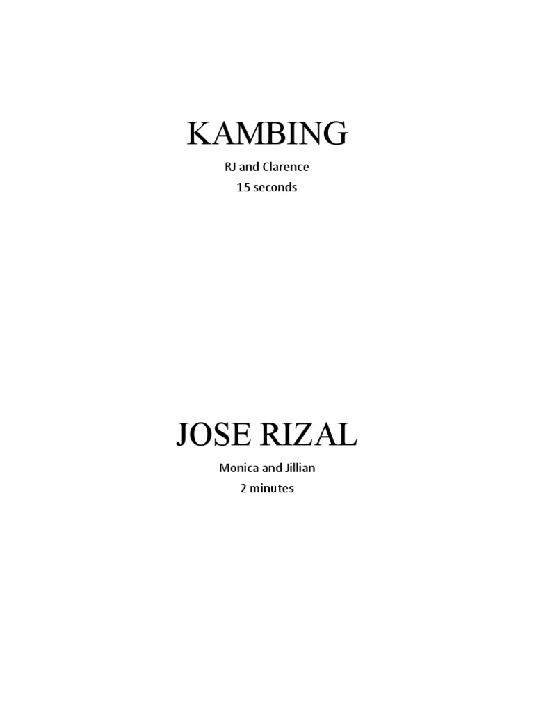 KAMBING | PDF