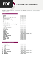 UCount Rewards Programme Overview | PDF | Banks | Credit Card