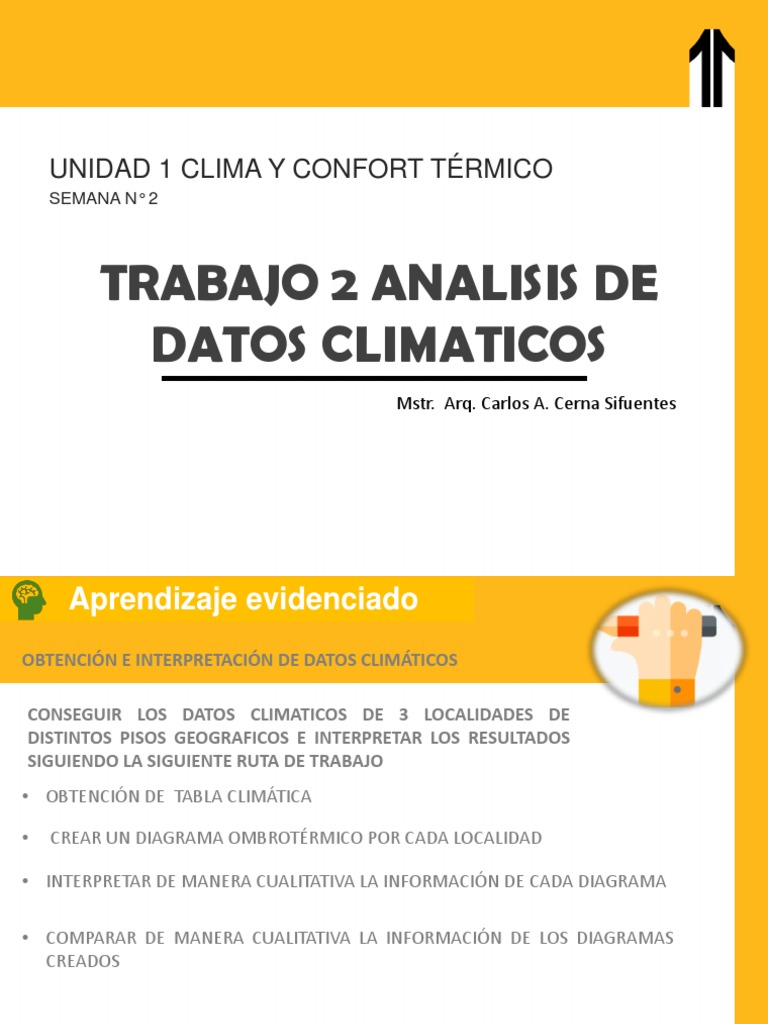 s.02 Trabajo 2 Analisis de Datos Climaticos PDF | PDF
