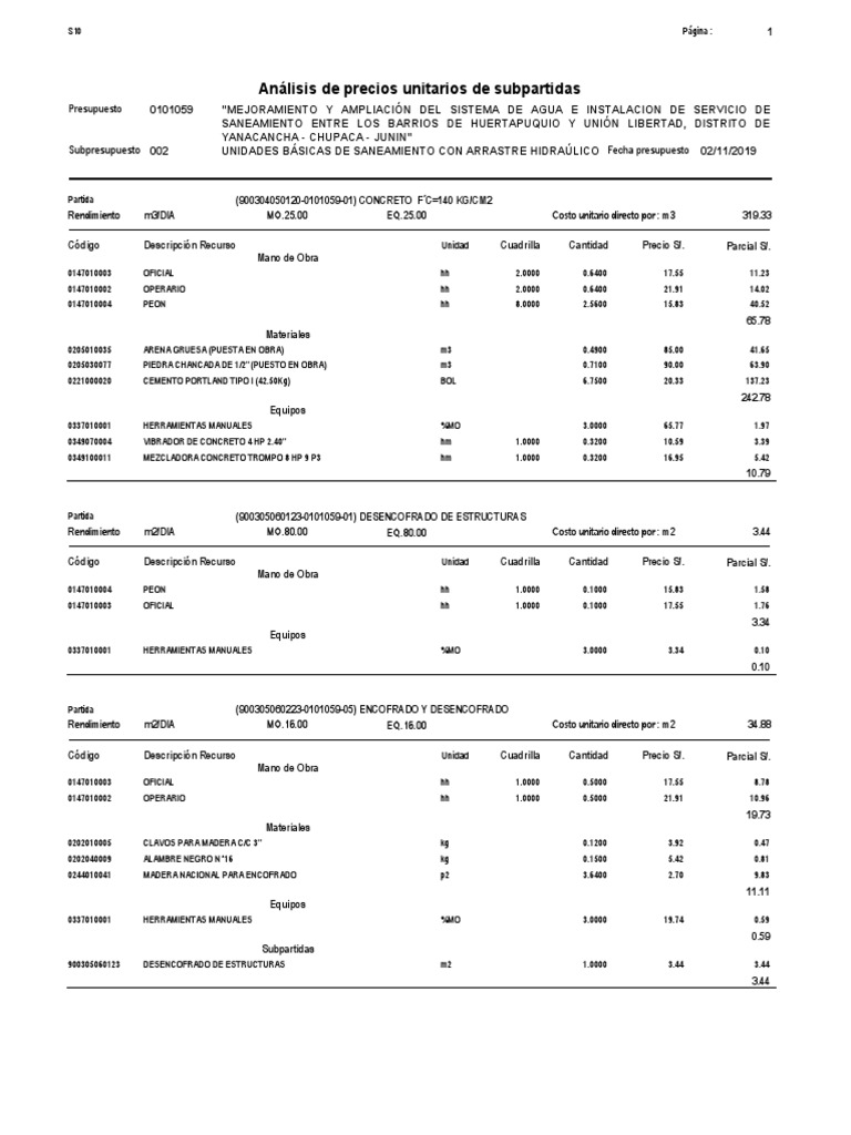 2.1 Apu Sub Partidas - Ubs | PDF