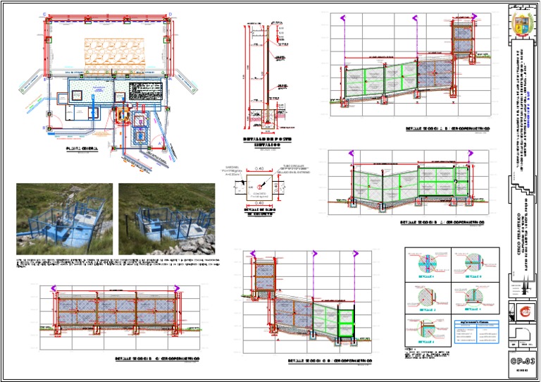 3.3. Cerco Perimetrico - Captacion | Descargar gratis PDF | Materiales de construcción ...