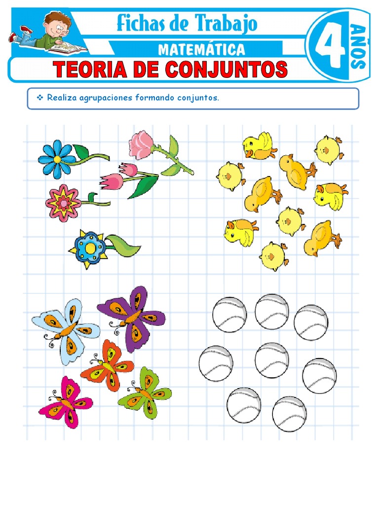 Teoria-de-conjuntos-para-Ninos-de-4-anos | PDF