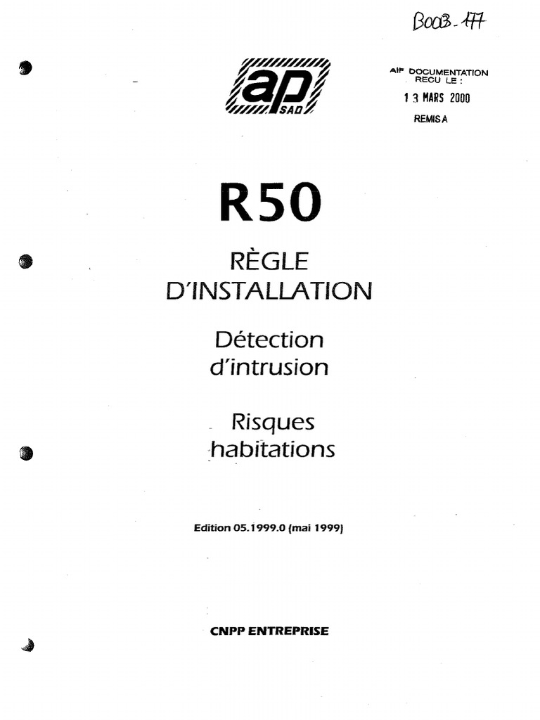 Apsad R50 | PDF
