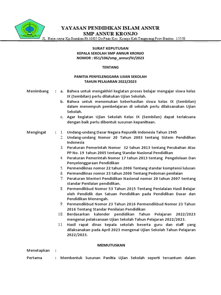 Dokumen Us SMP | PDF