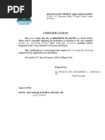 SALN Transmittal Checklist OMB Form 8 | PDF