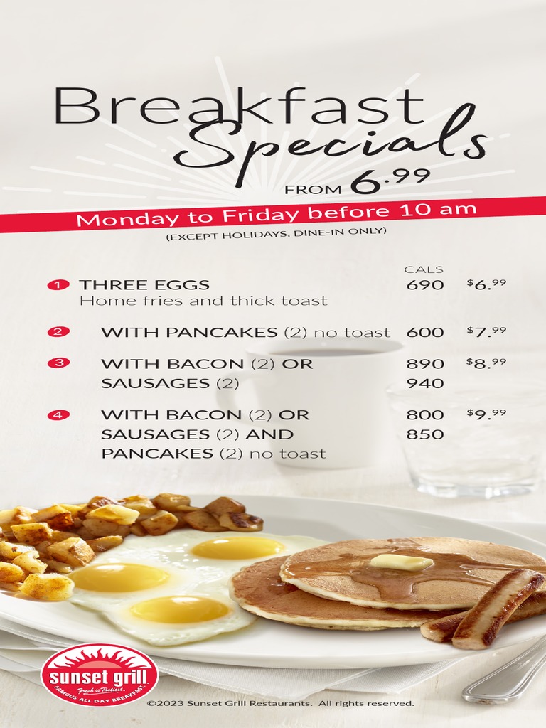 STANDARD Web Menu - Jan23 PDF | PDF | Hamburgers | Bacon