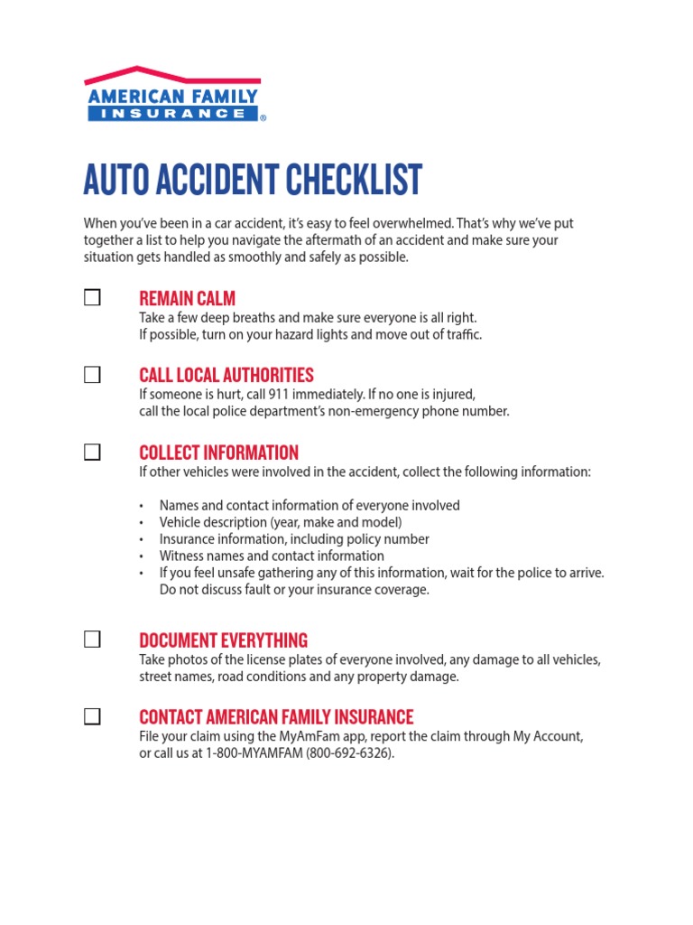 Auto Claims Checklistforinsuranceclaim | PDF