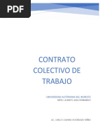 Cuadro Comparativo - Contrato Individual y Colectivo | PDF | Acuerdo colectivo | Sindicato
