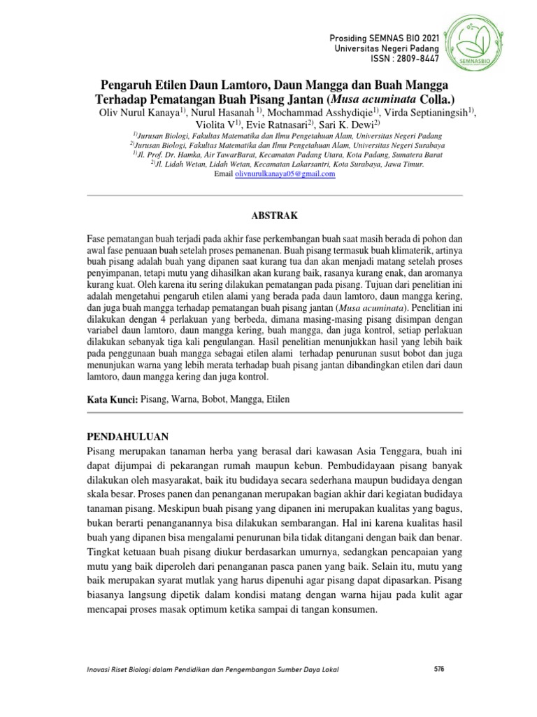 FULLPAPER - SMN0272 - Oliv Nurul Kanaya - Oliv Nurul Kanaya | PDF