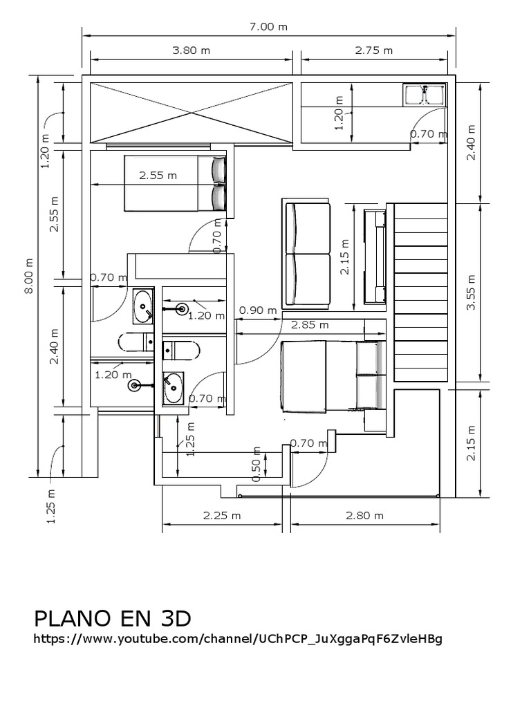 Plano de 7X8 Metros PDF | PDF