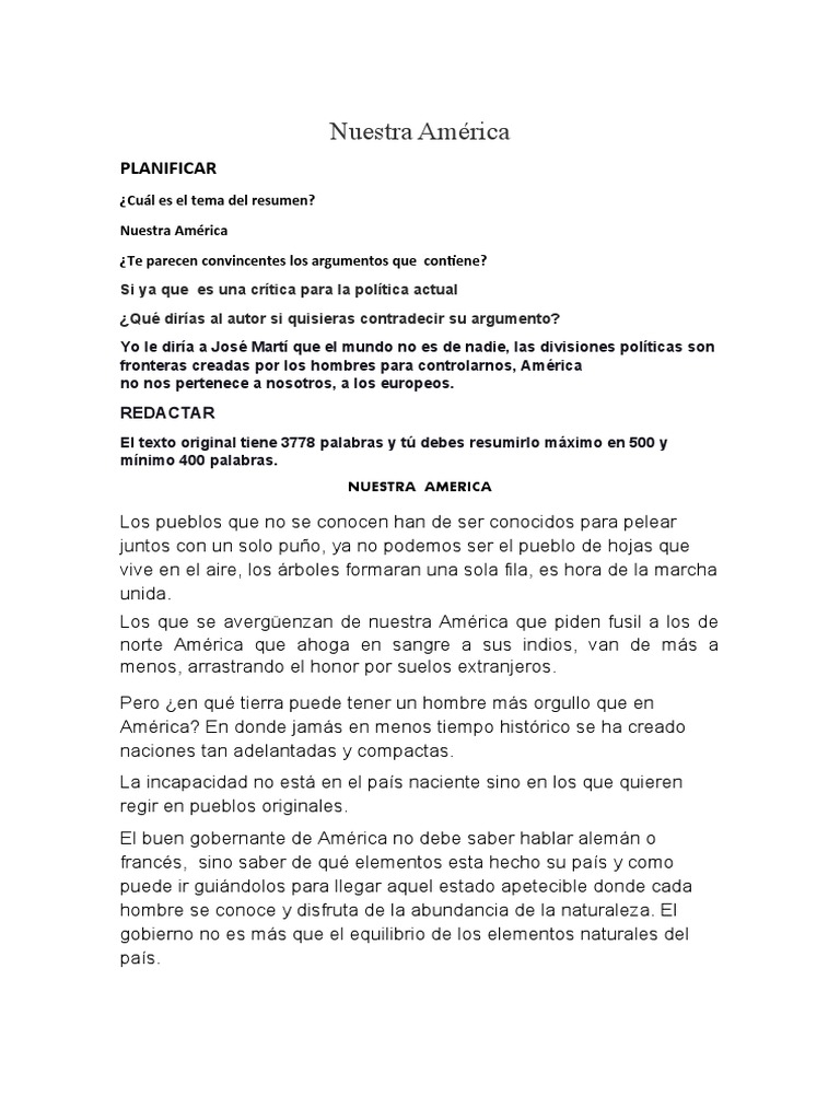 Orgullo y Unidad en Nuestra América | PDF | Américas