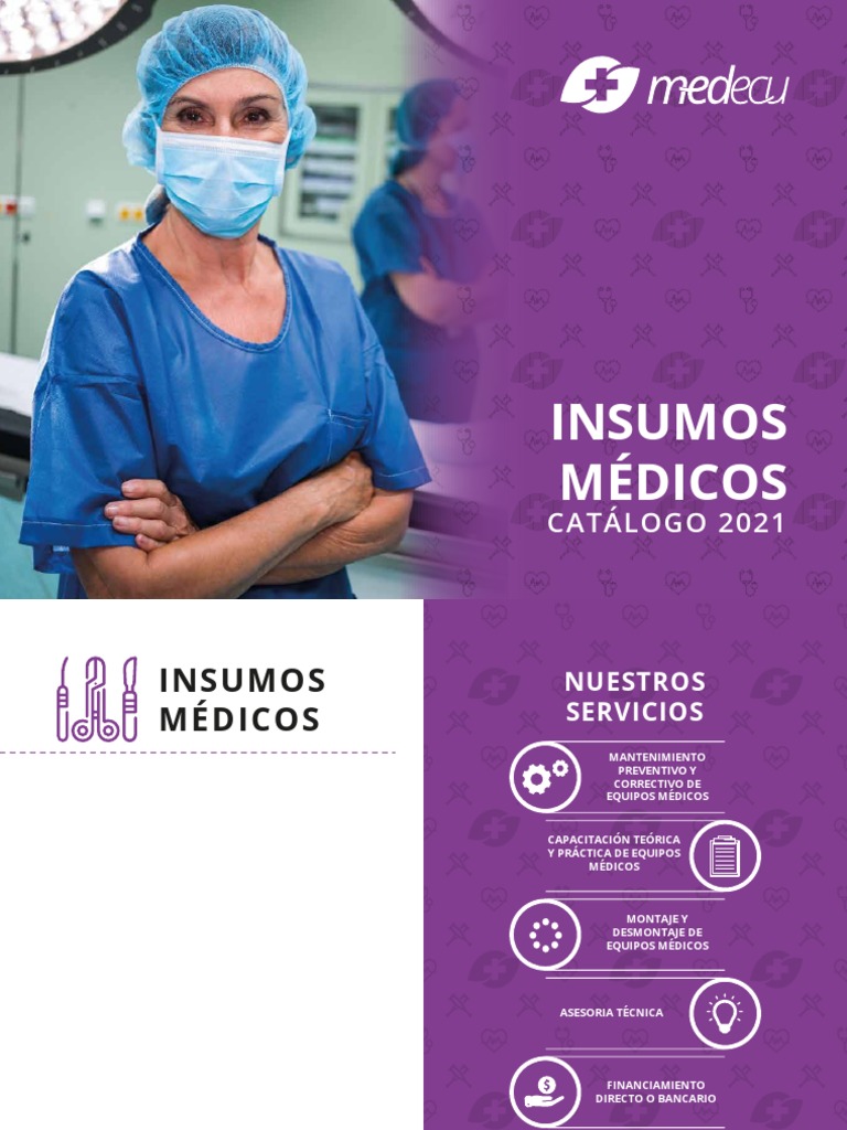 Catálogo Insumos Médicos 2021 PDF | PDF | Medicina CLINICA | Especialidades Medicas