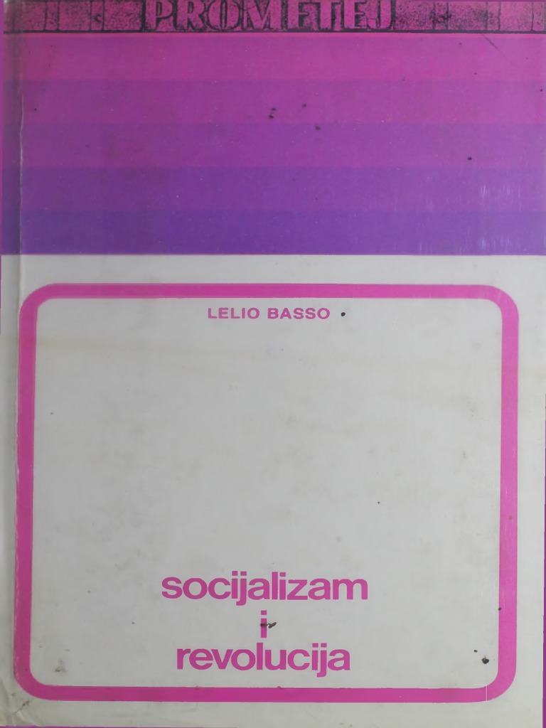 Socijalizam I Revolucija - Lelio Basso PDF | PDF