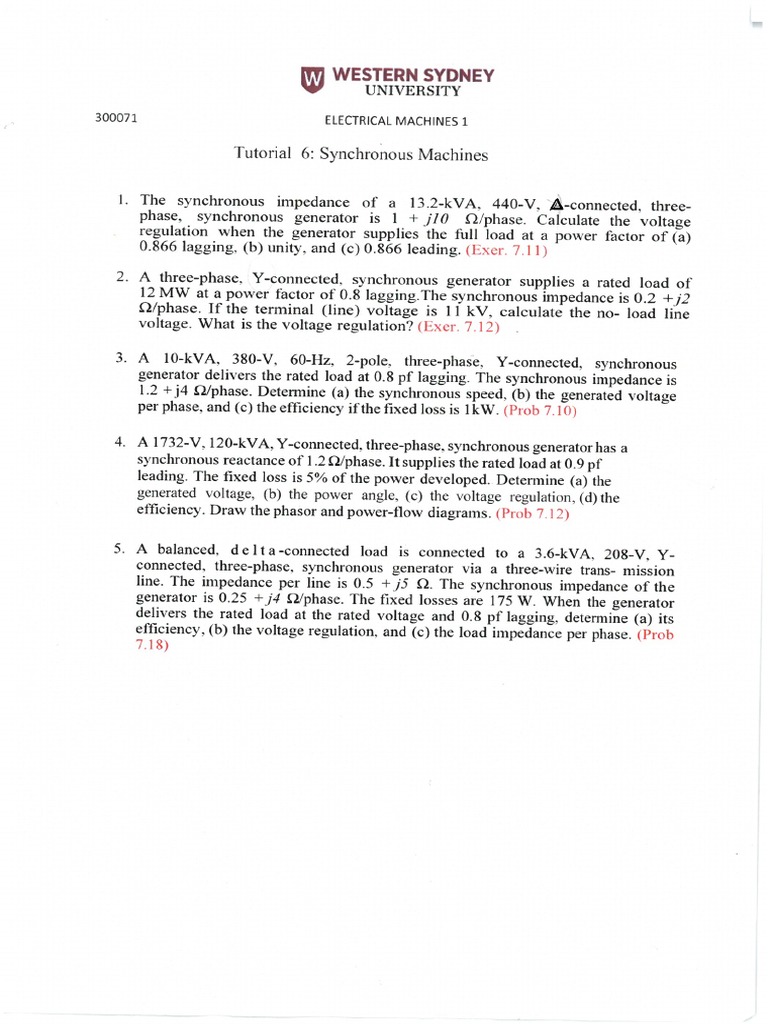 Tutorial 6 - Solutions | PDF