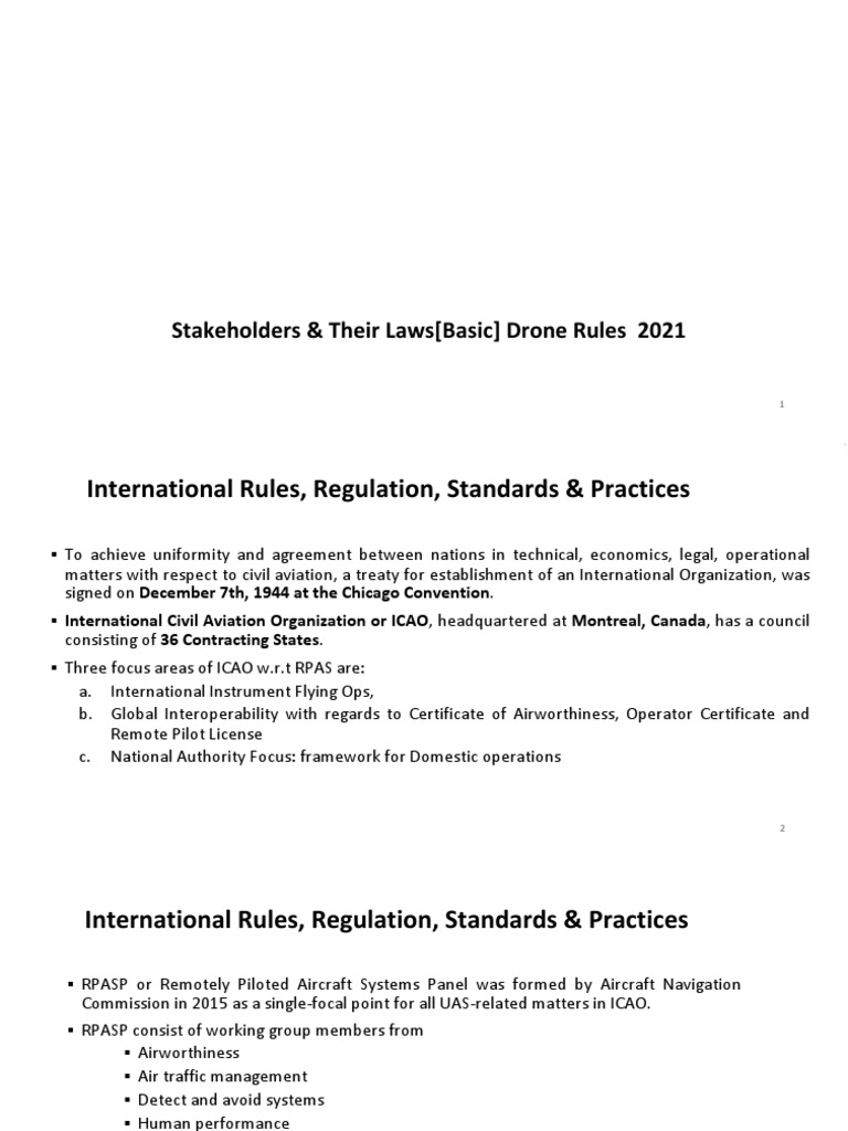 Drone Pilots-Instructor Notes (Study Guides) India | PDF | Unmanned ...