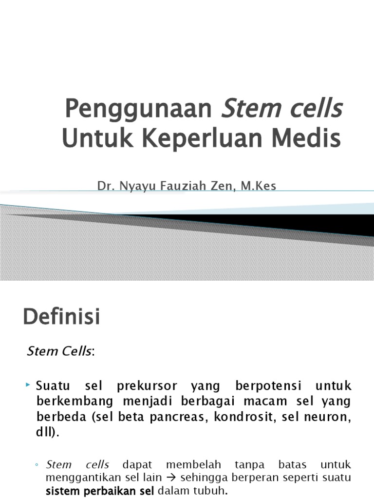 Bioetika Stem Cell | PDF