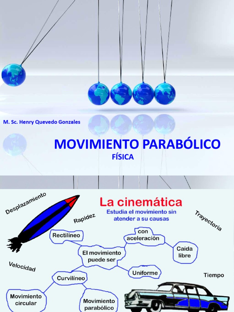 Movimiento Parabolico | PDF | Aceleración | Velocidad
