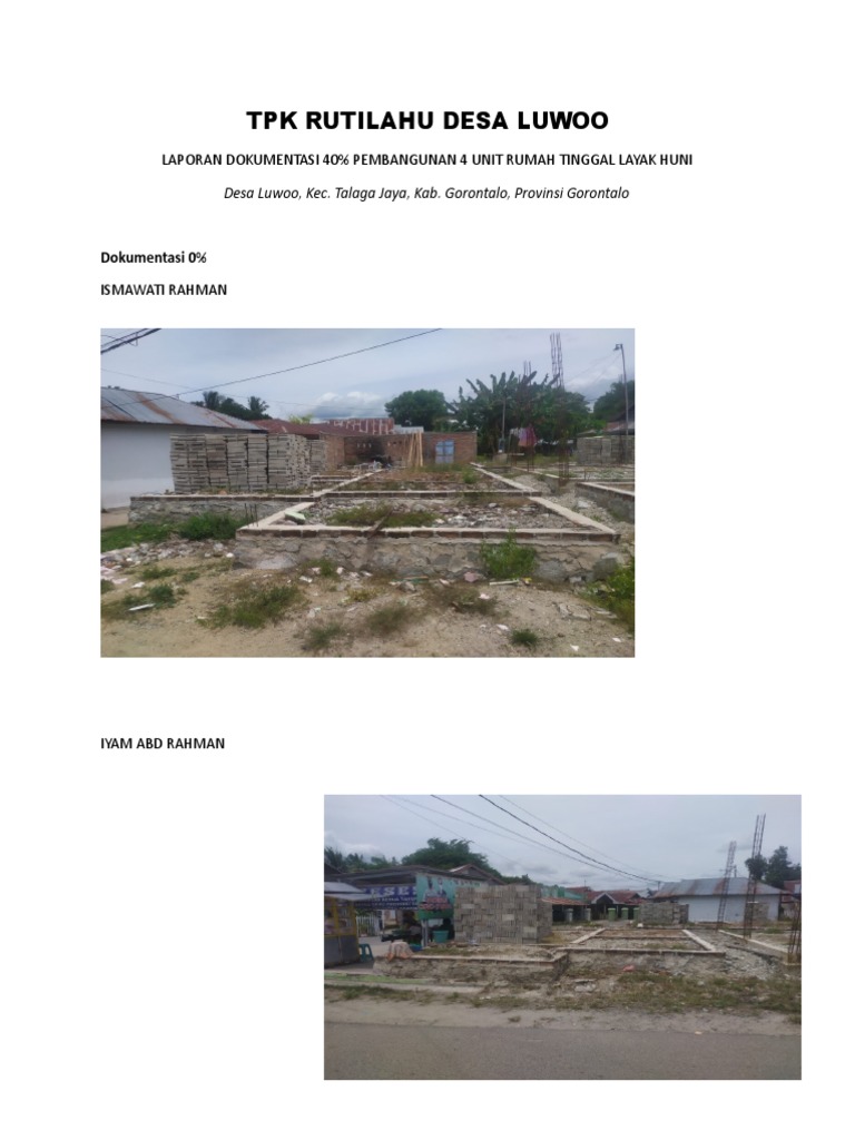 TPK RUTILAHU DESA LUWOO | PDF