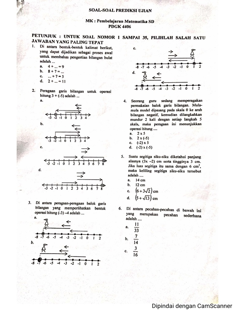 Soal TT3 Mat SD | PDF