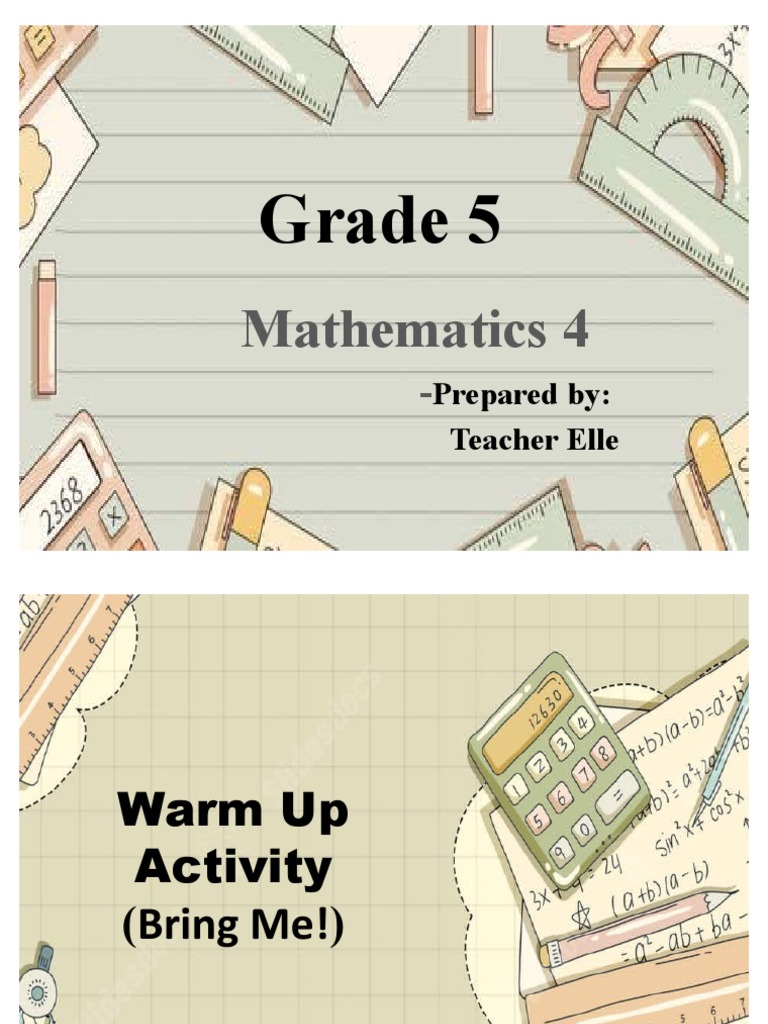 Grade 4 (MATH - 5 - PERCENT) - PPT LUIS | PDF