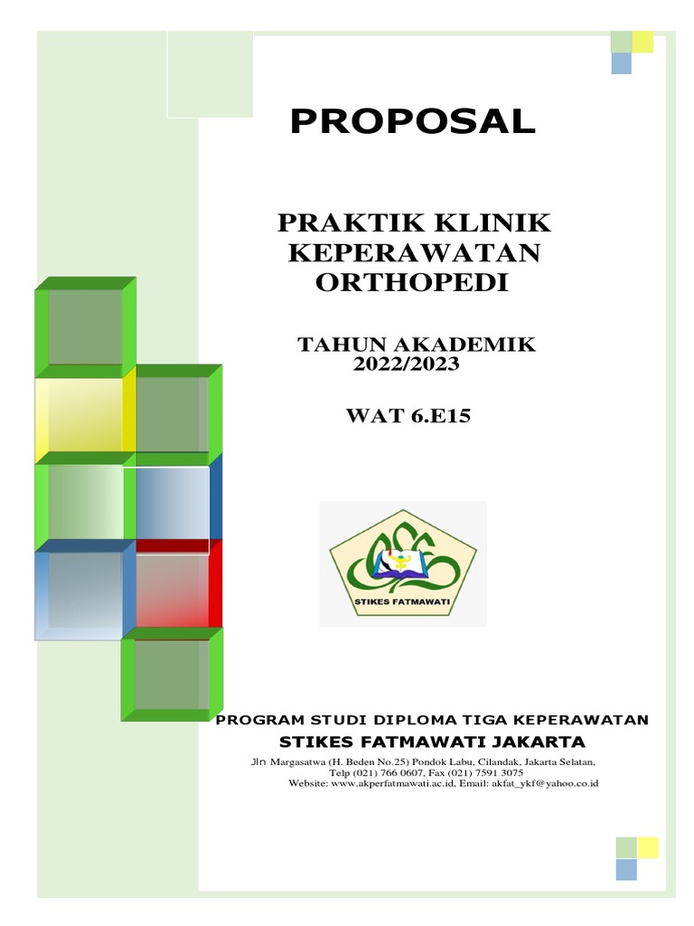 Proposal PKK Orthopedi | PDF